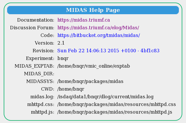 Help Page - MidasWiki